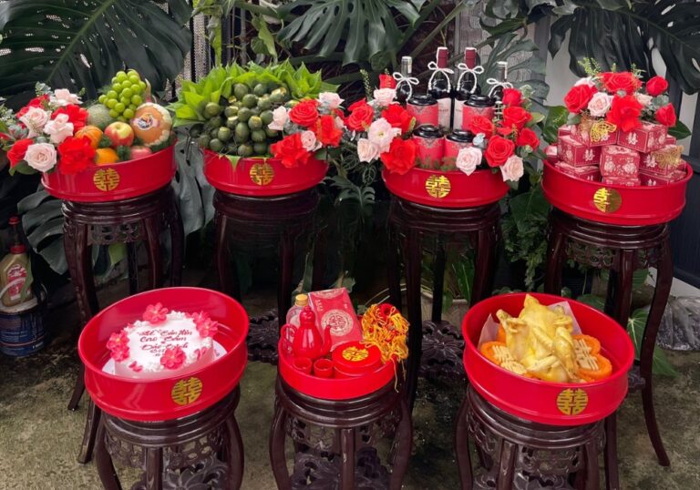Mâm quả đám hỏi gồm những gì? Chi tiết mâm 4,6,8 quả 3 miền