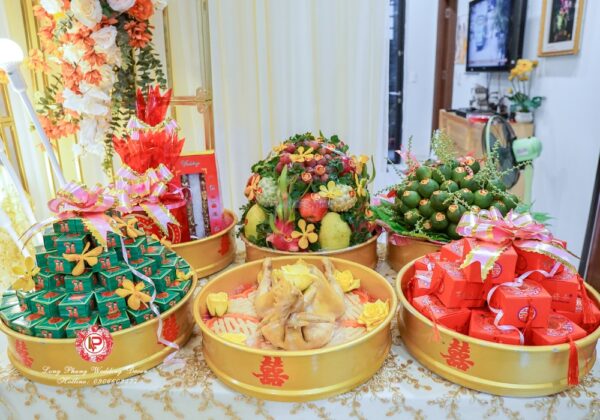 Mâm quả đám hỏi gồm những gì? Chi tiết mâm 4,6,8 quả 3 miền