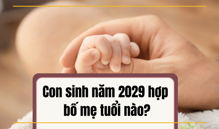 Sinh con năm 2029 mệnh gì? Tuổi gì? Hợp với bố mẹ tuổi nào?