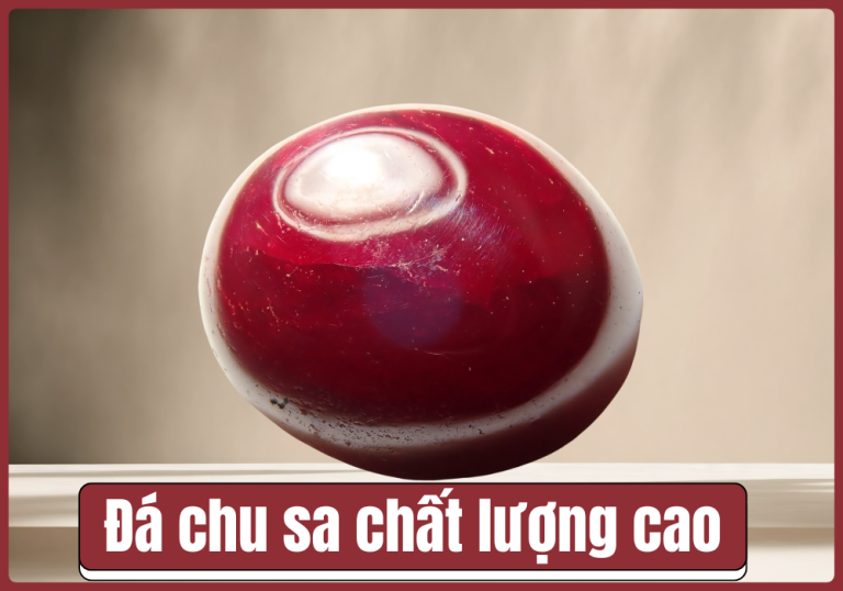 Đá Chu Sa (Cinnabarit): Đặc điểm & Tác dụng trong phong thủy