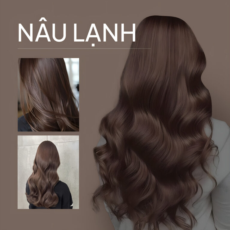30+ Màu nâu lạnh trầm, nâu lạnh sáng, nâu lạnh ánh khói
