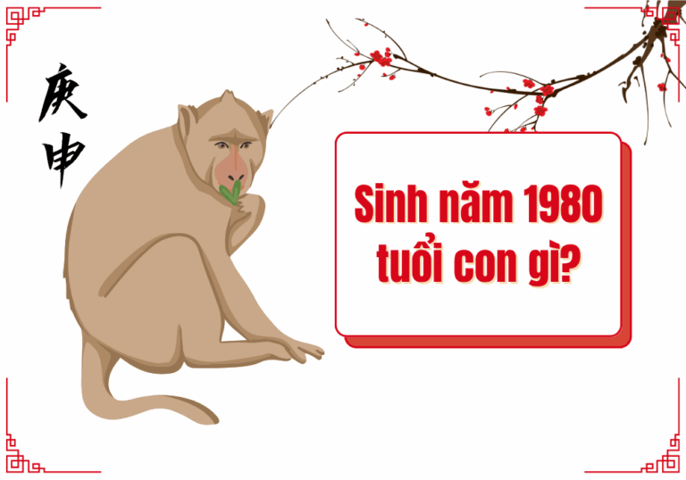Sinh năm 1980 mệnh gì? Tử vi vận mệnh và các yếu tố hợp kỵ