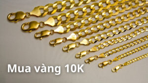Vàng 10K là gì? Giá vàng 10K hôm nay bao nhiêu 1 chỉ?