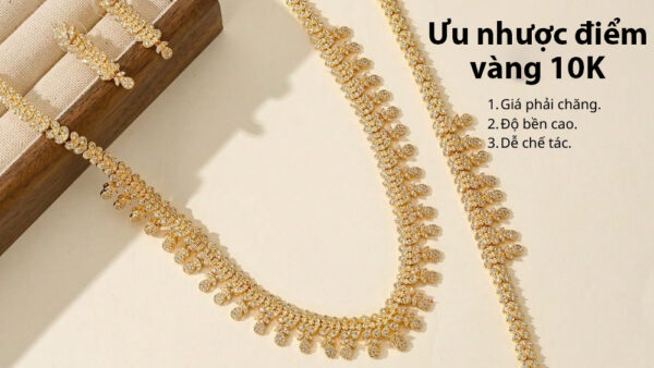 Vàng 10K là gì? Giá vàng 10K hôm nay bao nhiêu 1 chỉ?